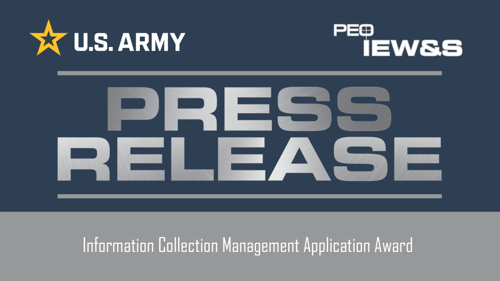 Army Awards Information Collection Management Application - PEO IEW&S
